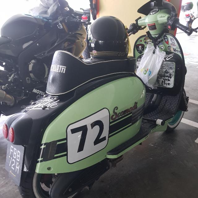 Scomadi TL200 with bidded 2 digit plate, Motorcycles, Motorcycles for ...