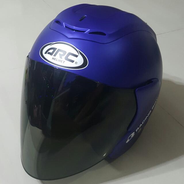 Arc Helmet, Motorcycles, Motorcycle Apparel on Carousell