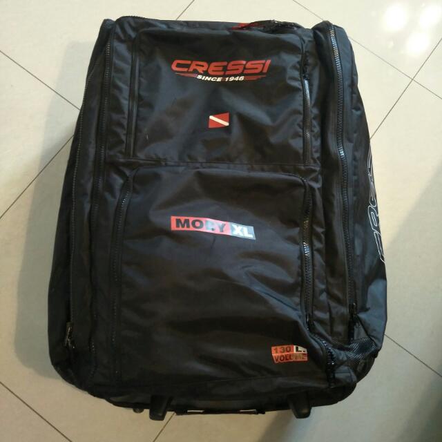 Cressi Moby XL Dive Bag Huge Size. Dive Diving Scuba, Sports Equipment ...