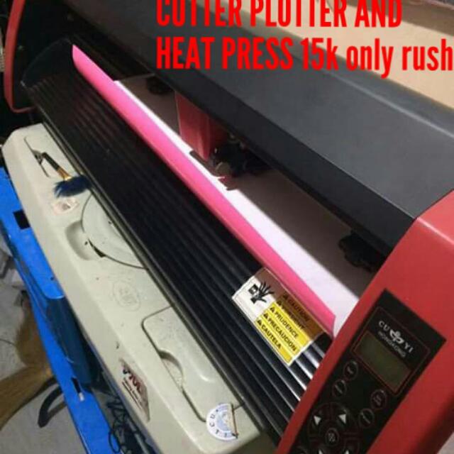 Cuyi Cutter Plotter And Heat Press, Furniture & Home Living, Gardening ...