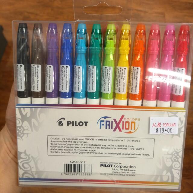 Pilot Frixion Set, Hobbies & Toys, Stationery & Craft, Other Stationery ...
