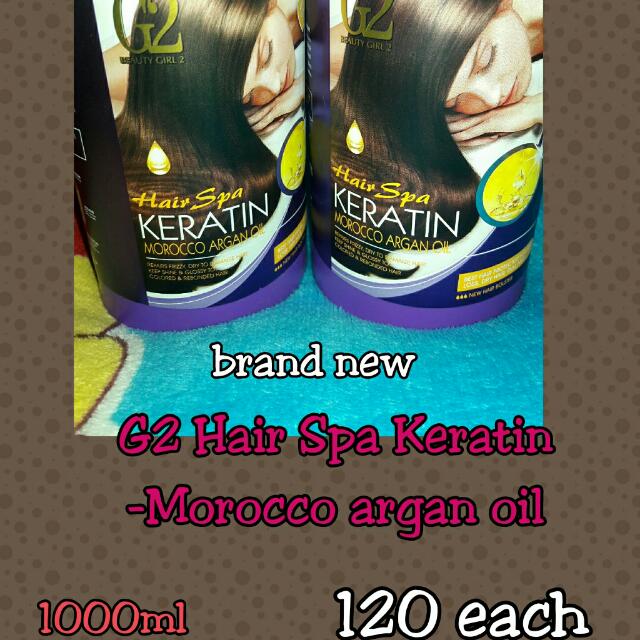 G2 Hair Spa Keratin, Beauty & Personal Care, Hair on Carousell