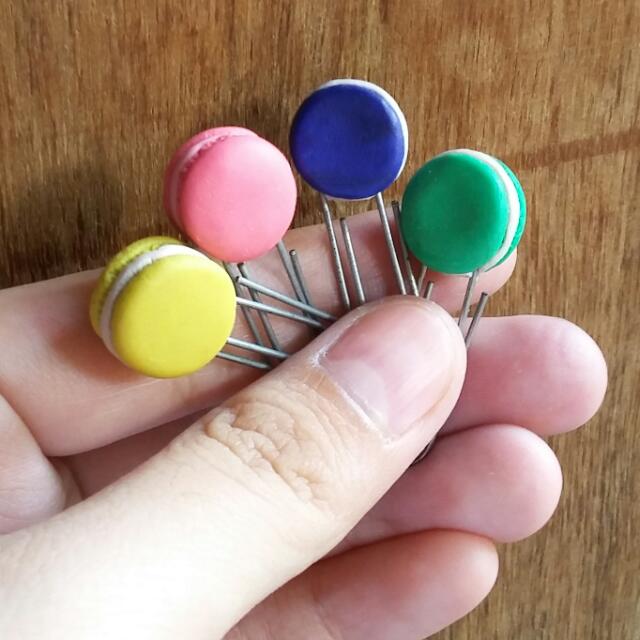 Macaron Paper Clips (For Crafters And Scrapbook Collectors), Hobbies ...