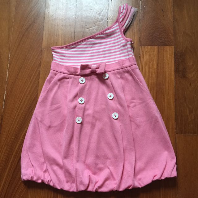 Nicholas And bears Pink Dress, Babies & Kids, Babies & Kids Fashion on ...