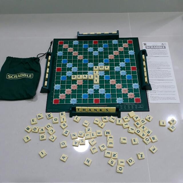 Scrabble Original, Hobbies & Toys, Toys & Games on Carousell
