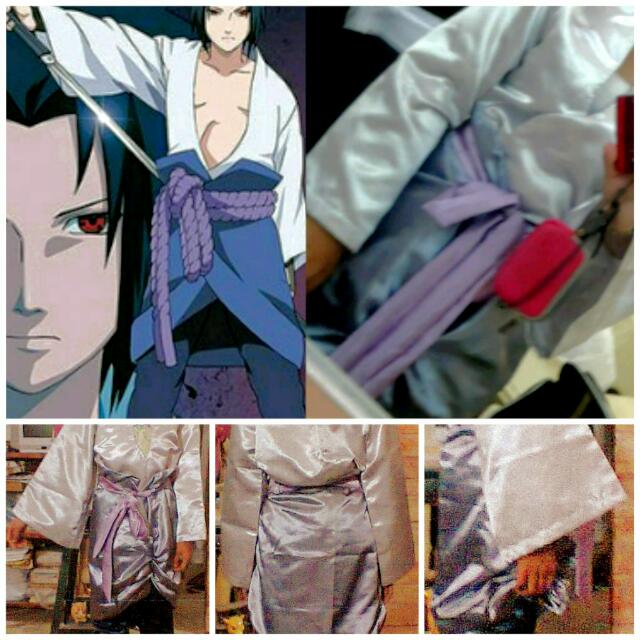 Uchiha Sasuke costume (Naruto Shippuden), Hobbies & Toys, Memorabilia ...