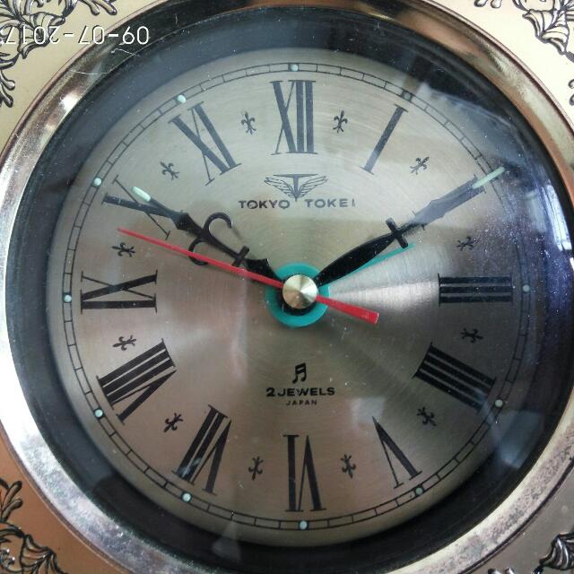 Vintage "Tokyo Tokei" 2-Jewels Musical Alarm Clock, Hobbies & Toys ...