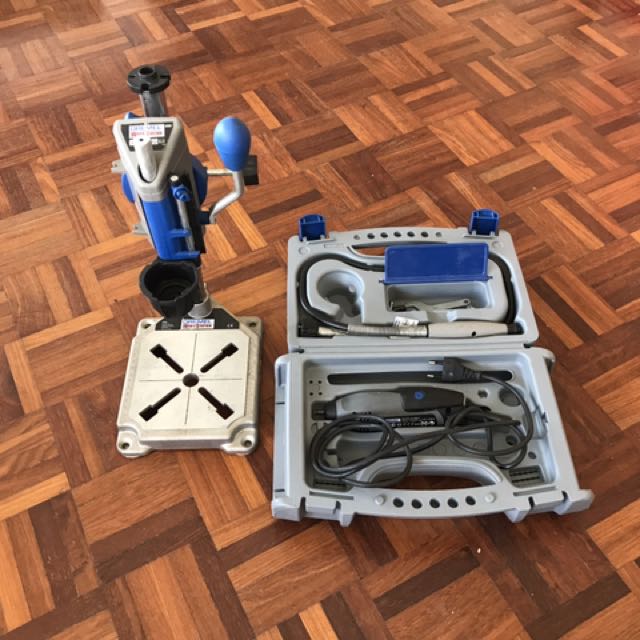 Dremel 300 With Flexible Shaft And Workstation, Furniture & Home Living ...