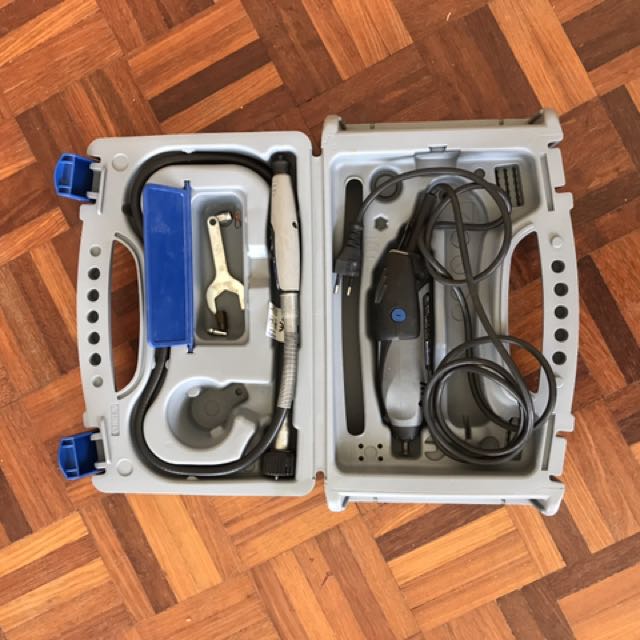 Dremel 300 With Flexible Shaft And Workstation, Furniture & Home Living ...