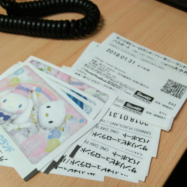 JAPAN SANRIO PUROLAND, Tickets & Vouchers, Flights & Overseas ...