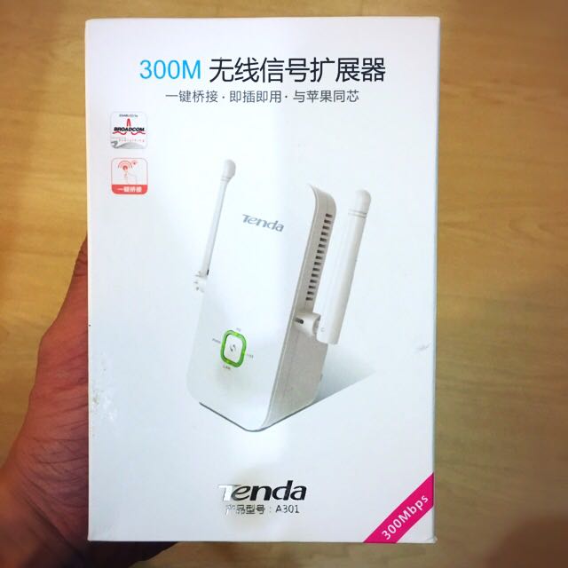 Tenda Wifi Range Extender/ Repeater, Computers & Tech, Parts ...