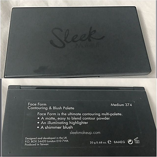 Sleek Face Form Contouring & Blush Palette, Beauty & Personal Care, Face, Makeup on Carousell
