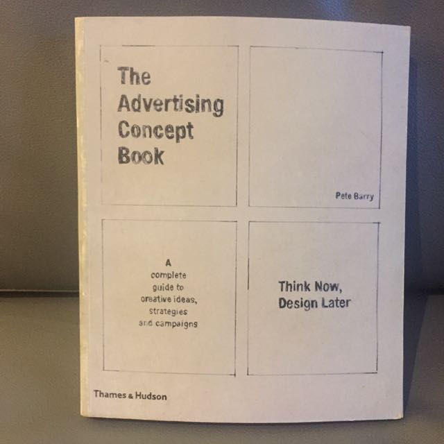 Advertising Books: BREAKING IN & The Advertising Concept Book, Hobbies ...