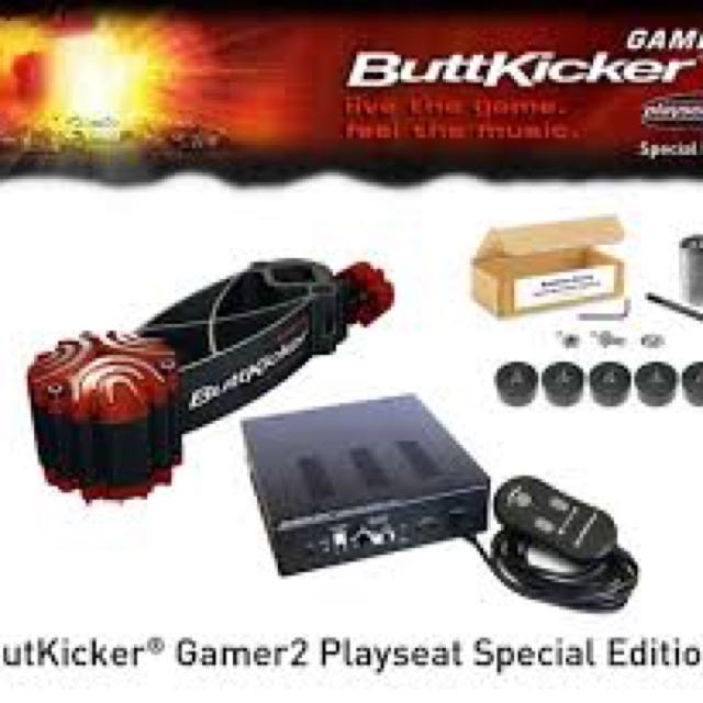 Buttkicker Gamer 2 Vibration, Computers & Tech, Parts & Accessories ...