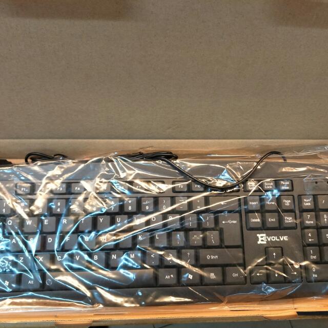 Evolve Keyboard DS-805 USB, Computers & Tech, Parts & Accessories ...