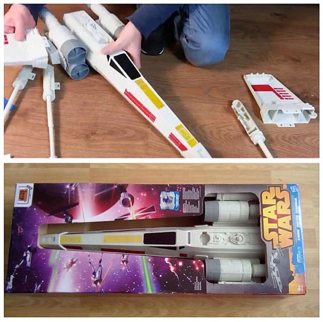 HERO SERIES X-WING ( DISNEY HASBRO ), Hobbies & Toys, Toys & Games on ...