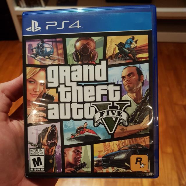 PS4 GAME GTA V, Video Gaming, Video Games, PlayStation on Carousell