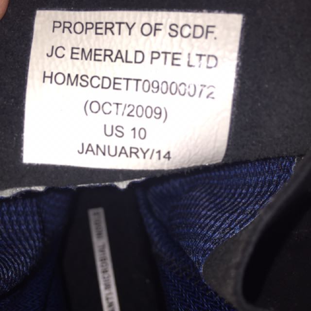 SCDF USAR Boots US 10, Men's Fashion, Footwear, Boots on Carousell