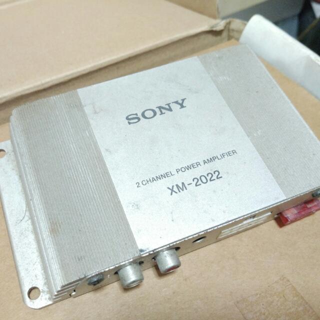 Sony 2 Channel Amplifier XM-2022, Audio, Soundbars, Speakers ...