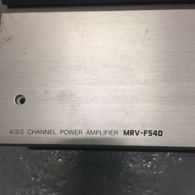 Alpine Power Amplifier MRV-F540, Car Accessories, Accessories on Carousell