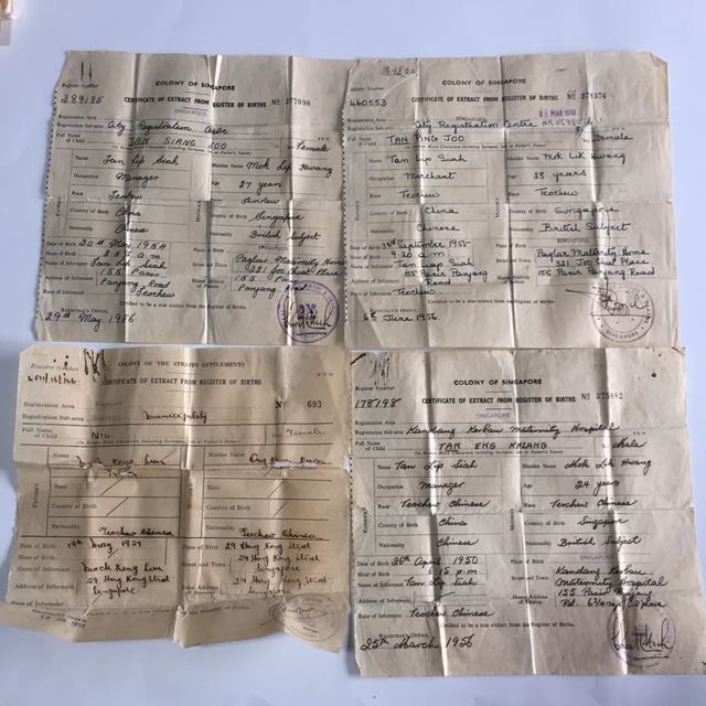 Certificate Of Extract From Register Of Briths, Hobbies & Toys ...
