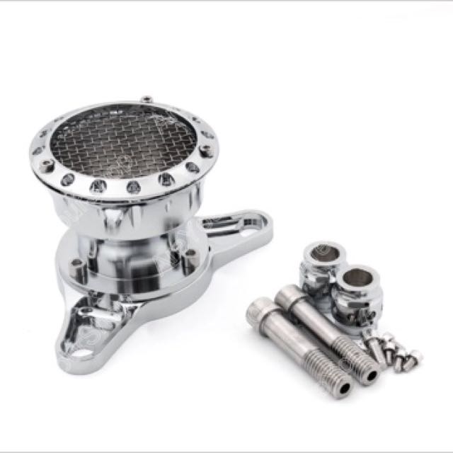 CNC Chrome Air Intake Open Port, Motorcycles, Motorcycle Accessories on ...