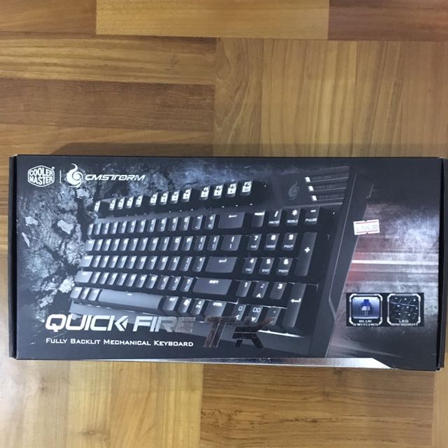 Cool Master Quick Fire TK Mechanical Keyboard, Computers & Tech, Laptops & Notebooks on Carousell