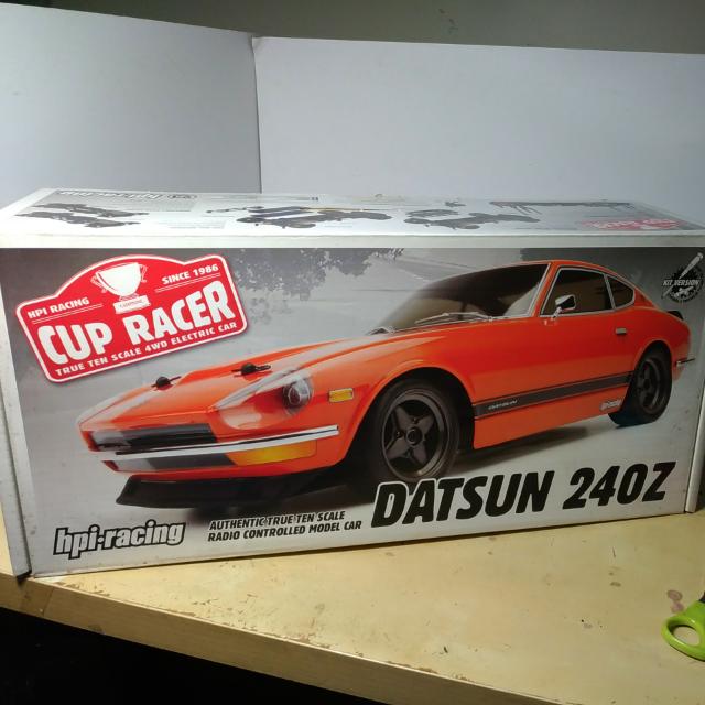 HPI Cup Racer DATSUN 240Z w New Shell, Hobbies & Toys, Toys & Games on ...
