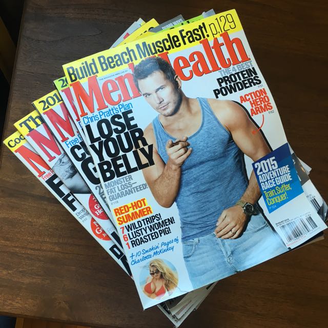 Men's Health Magazine (US edition), Hobbies & Toys, Books & Magazines ...
