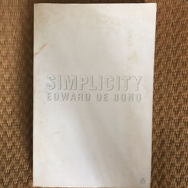 Simplicity By Edward De Bono, Hobbies & Toys, Books & Magazines ...