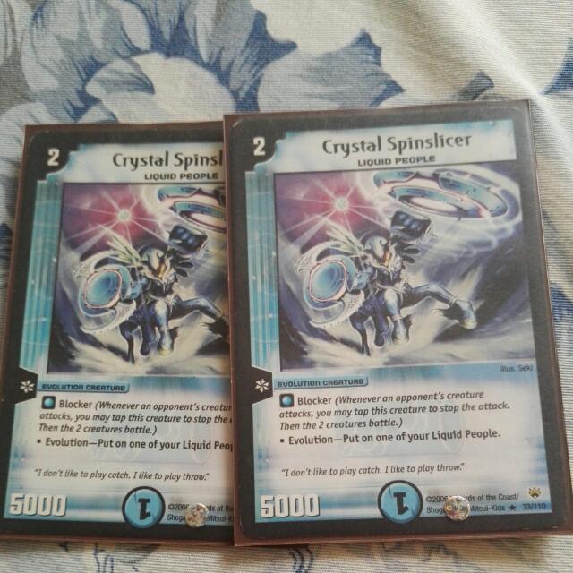 Duel masters Crystal Spinslicer, Hobbies & Toys, Toys & Games on Carousell