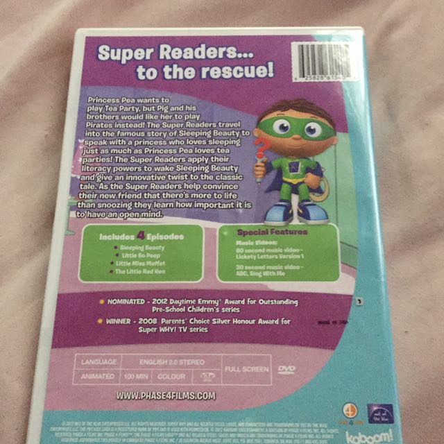 dvd : Super Why, Electronics, TVs & Entertainment Systems on Carousell