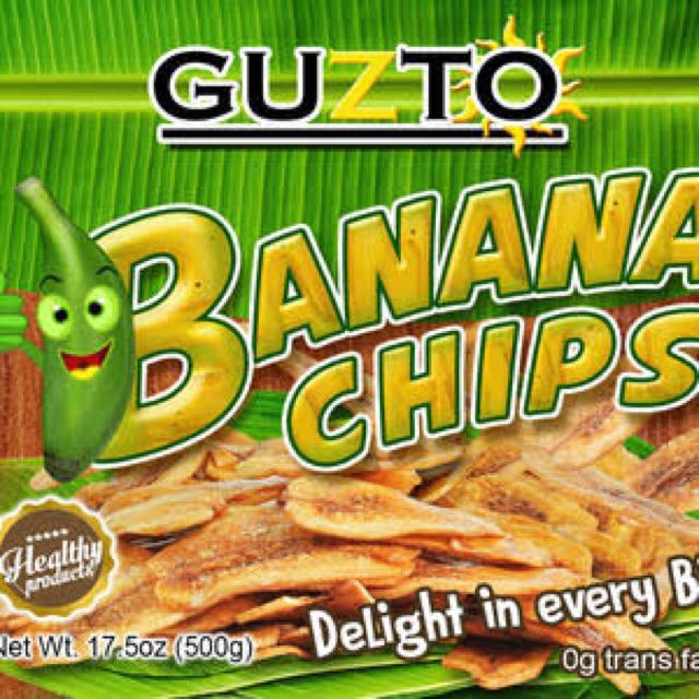 Guzto Banana Chips, Food & Drinks, Packaged & Instant Food on Carousell