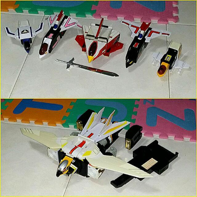 Sentai DX Jetman Super Jet Robo + Garuda Bandai Japan Original, Hobbies & Toys, Toys & Games on ...