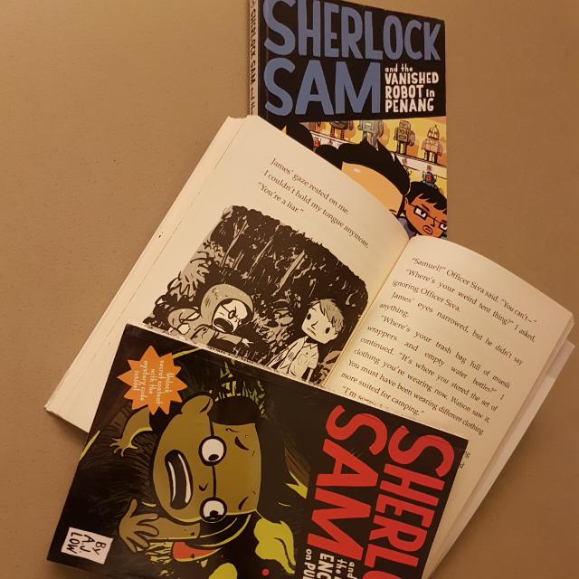 Sherlock Sam and the ALIEN ENCOUNTER on PULAU UBIN, CLOAKED CLASSMATE ...