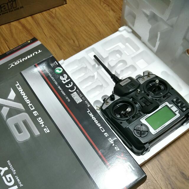 Turnigy 9x Transmitter With V2 Module And LED Backlight Mod (Mode 2) c ...