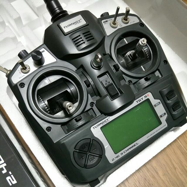 Turnigy 9x Transmitter With V2 Module And LED Backlight Mod (Mode 2) c ...