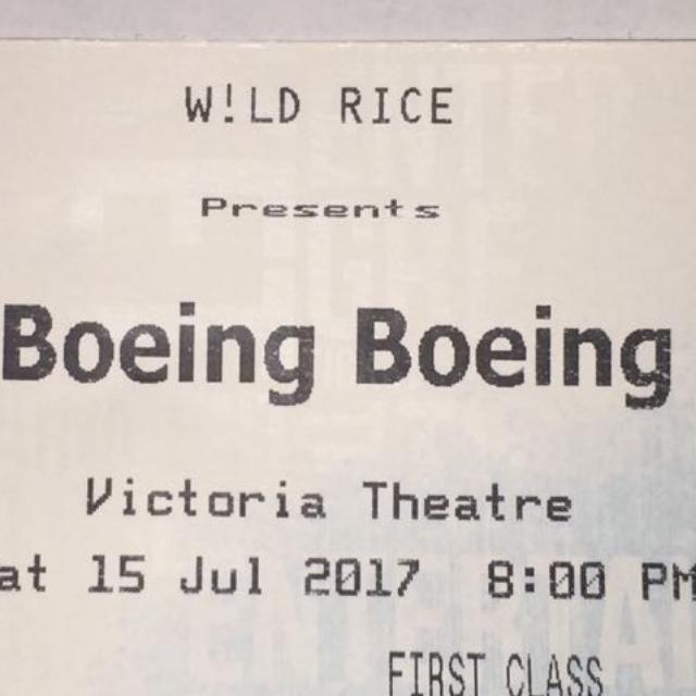 Boeing Boeing Play Tickets, Tickets & Vouchers, Event Tickets on Carousell