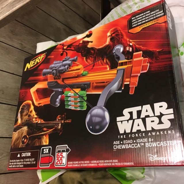 Chewbacca Bowcaster, Hobbies & Toys, Toys & Games on Carousell