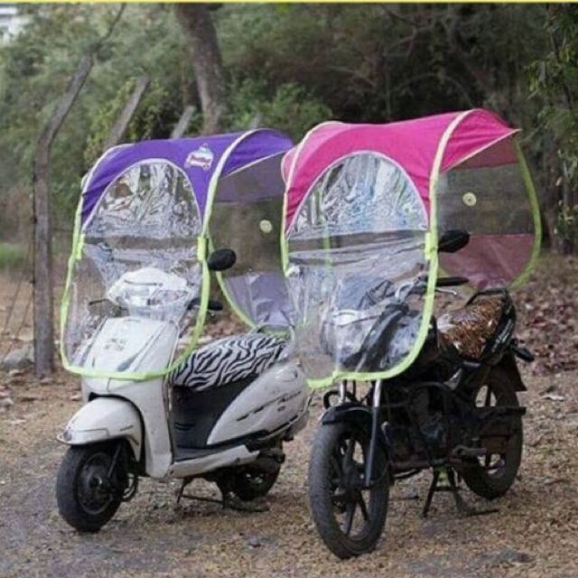 Ebike Canopy/ebike Umbrella/ebike Rain/sun Shed, Motorbikes on Carousell