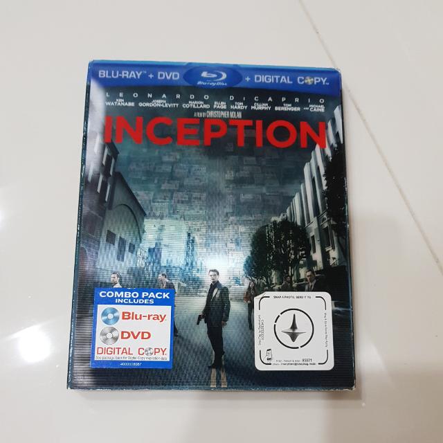 Inception Blu-ray, Hobbies & Toys, Music & Media, CDs & DVDs on Carousell