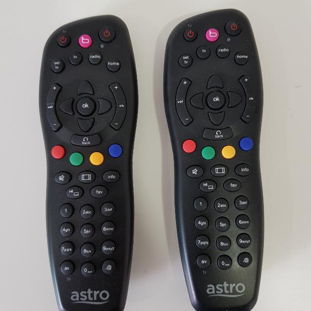Original Astro Remote Control, TV & Home Appliances, TV & Entertainment ...
