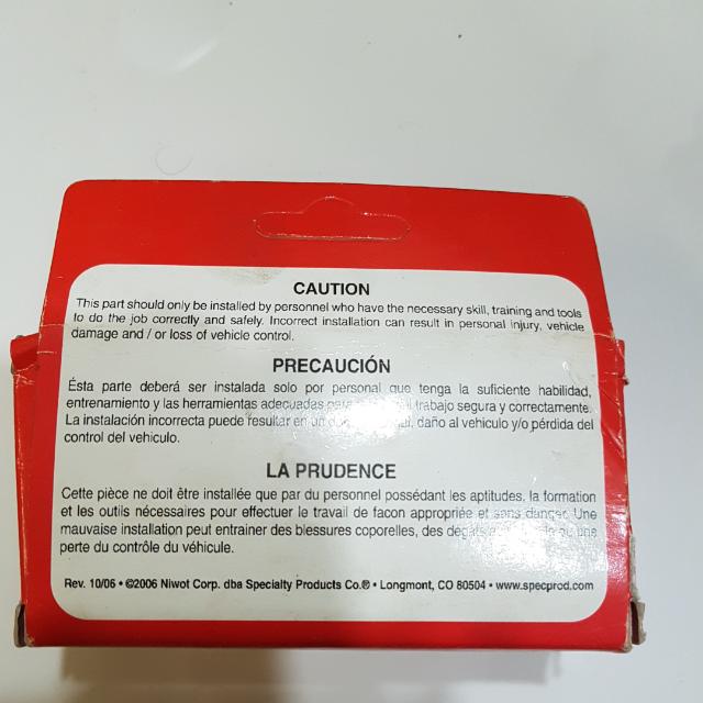 SPC Camber Bolt / Nut 81260 (Alignment), Car Accessories on Carousell