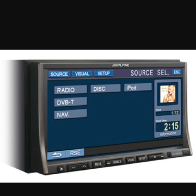 Alpine IVA-W520E w Bluetooth, Car Accessories on Carousell