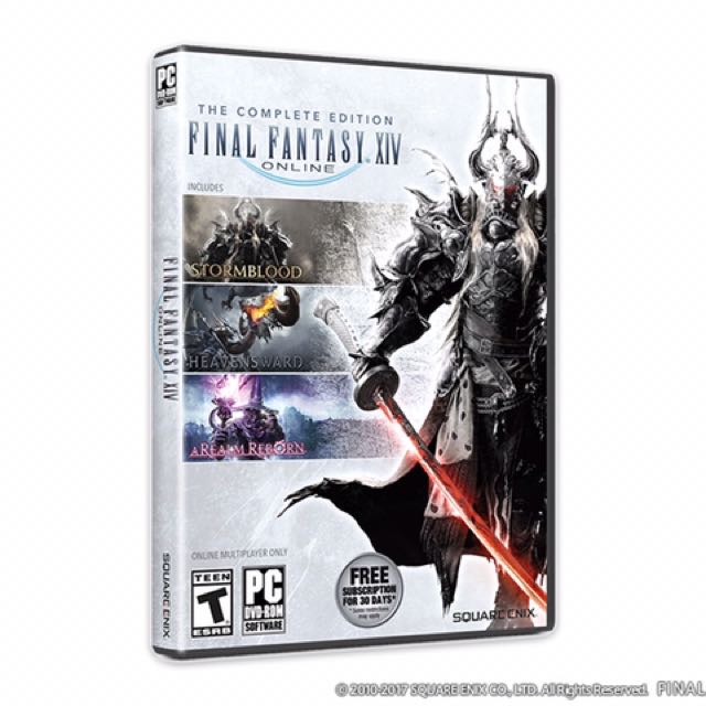 FFXIV COMPLETE EDITION (PC DOWNLOAD), Video Gaming, Video Games, Xbox ...
