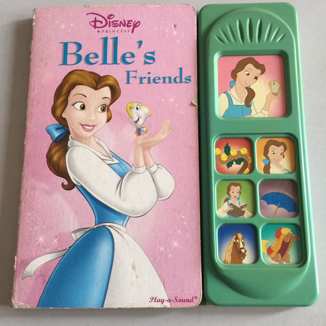 Free Book ️Disney Princess - Belle's Friends, Hobbies & Toys, Books ...