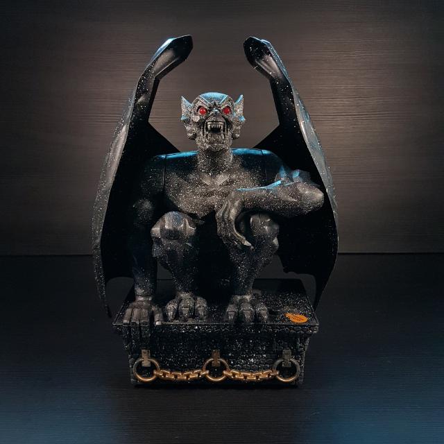 Gargoyle Plastic Statue 1996 Toy State Industrial Collectible, Hobbies ...