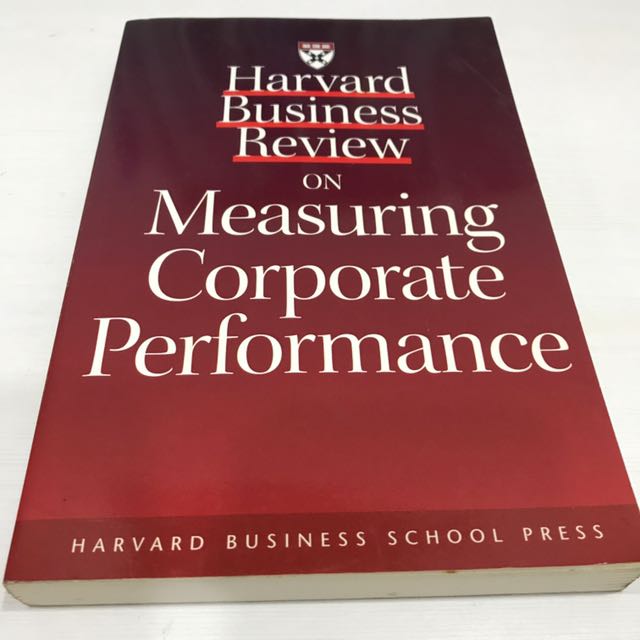 HBR On Measuring Corporate Performance, Hobbies & Toys, Books ...