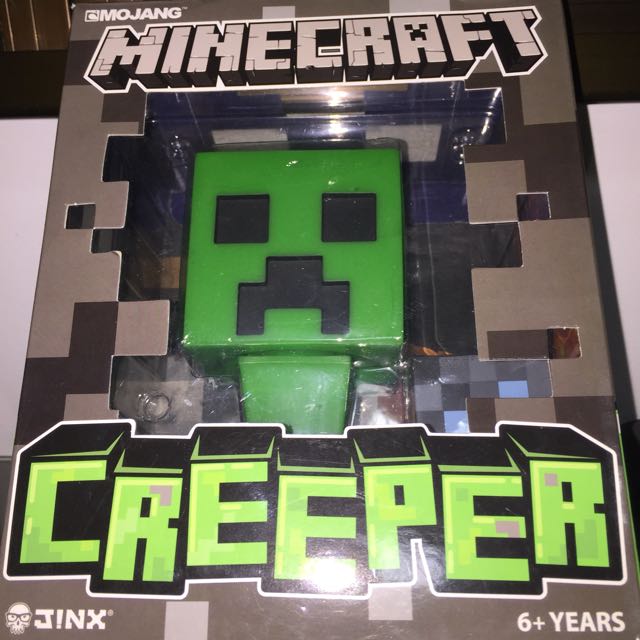 Minecraft Creeper Vinyl, Hobbies & Toys, Toys & Games on Carousell