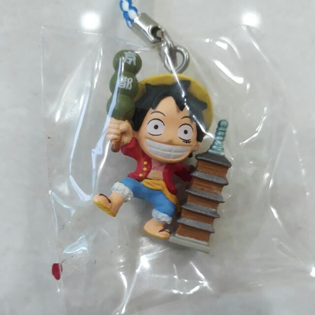 One Piece Monkey.D.Luffy Keychain, Hobbies & Toys, Memorabilia ...